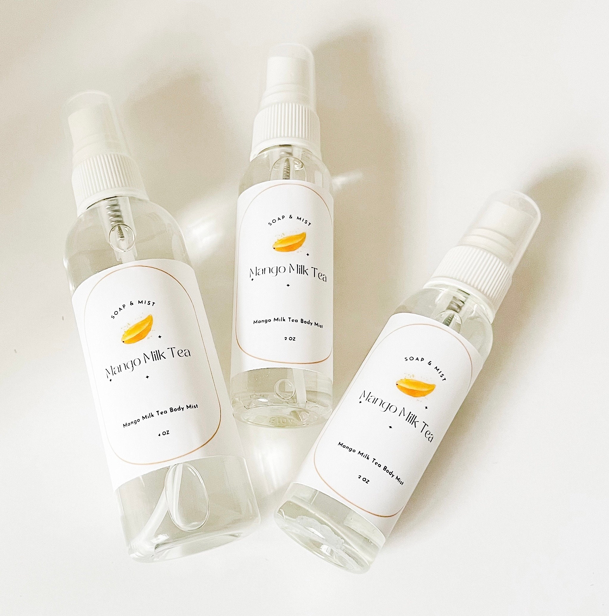 Mango Milk Tea Body Mist, Body Spray, Fragrance Mist - Etsy