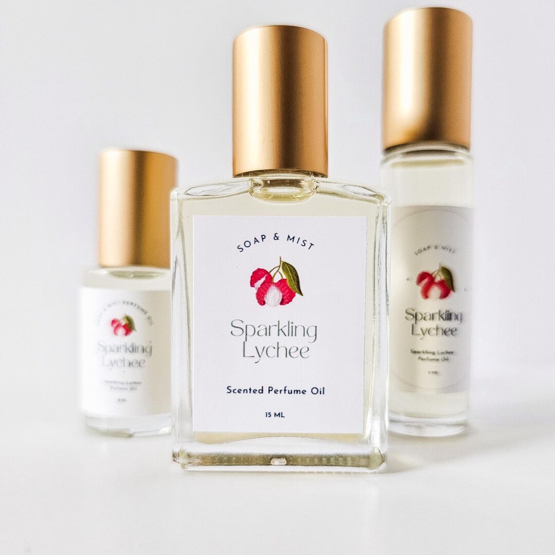 Sparkling Lychee Perfume Oil/natural Perfume/botanical Fragrance Blend ...