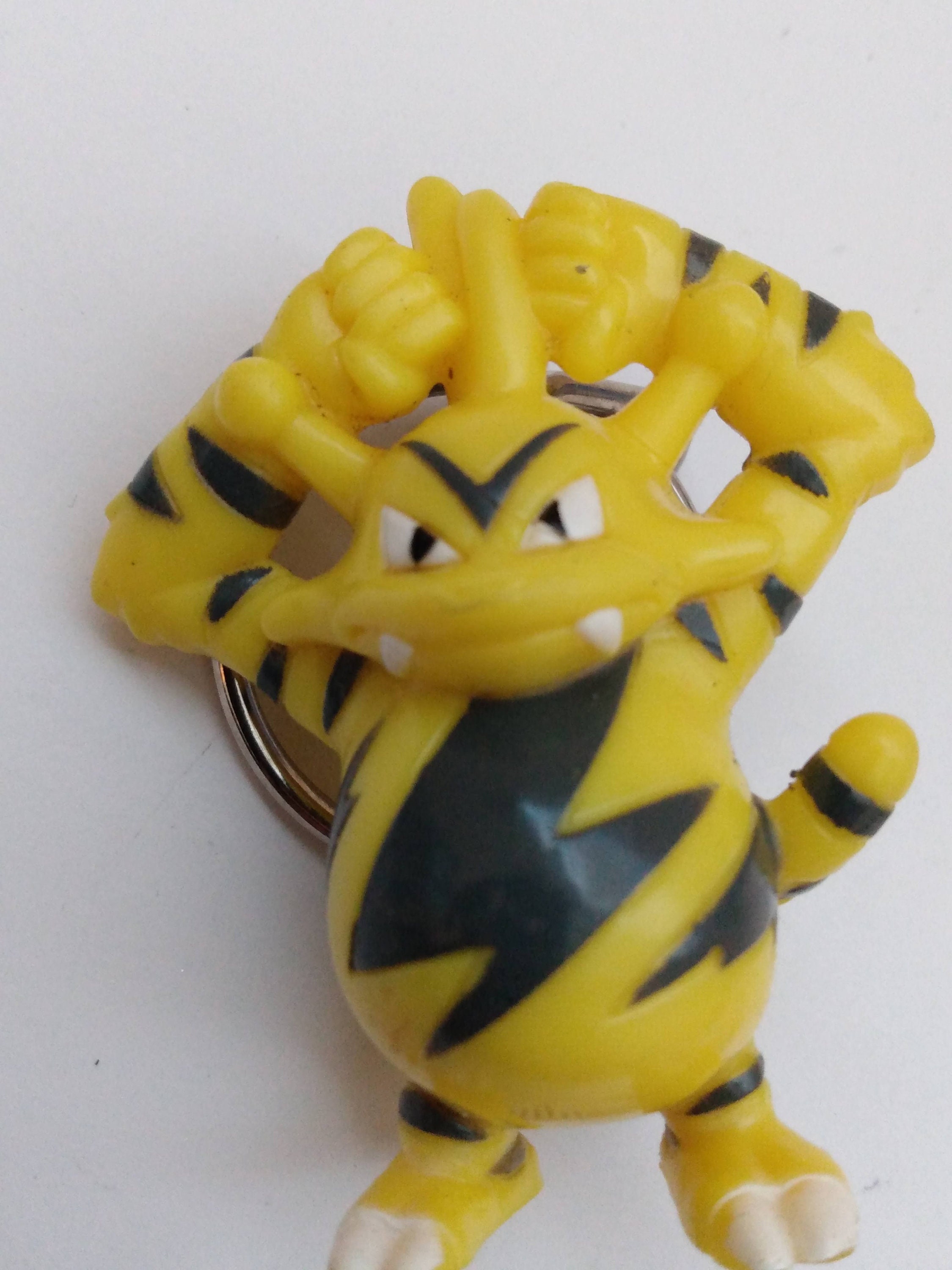 Electabuzz Pokemon Character Burger King Keychain Nintendo - Etsy