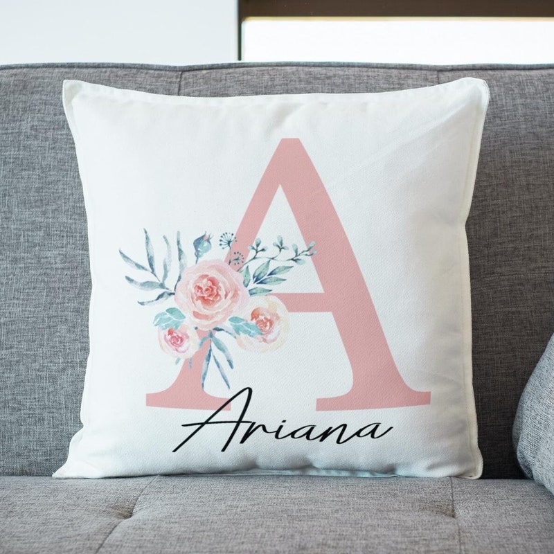 Initials Pillow - Etsy