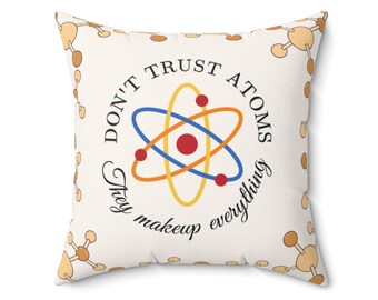 Science Pillow - Etsy