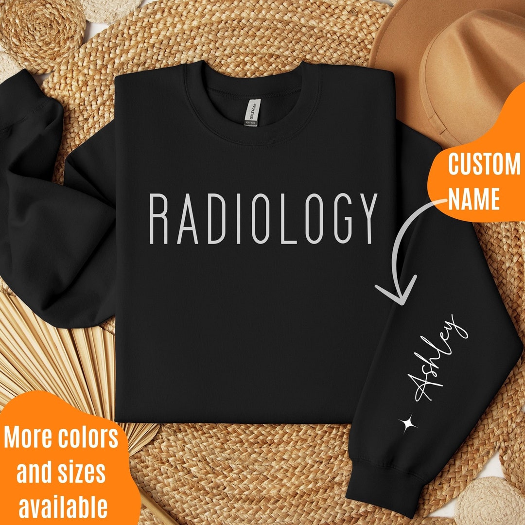 Radiology Minimalist Sweatshirt, Cute Radiology Crewneck, Radiology ...