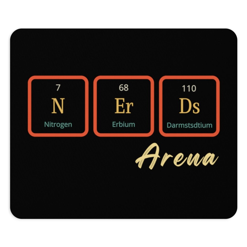 Nerds Mouse Pad Periodic Table Letters Mouse Pad Science - Etsy