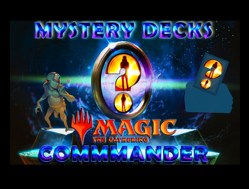 EDH Custom Commander MTG Mystery Decks Casual 100 Card Ready - Etsy