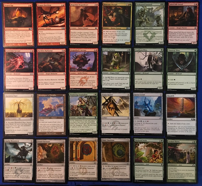 Miirym Sentinel Wyrm Custom COMMANDER Deck DOUBLE DRAGONS - Etsy