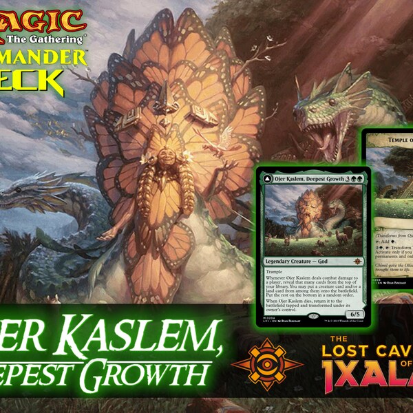 Mono Green Commander Deck - Etsy