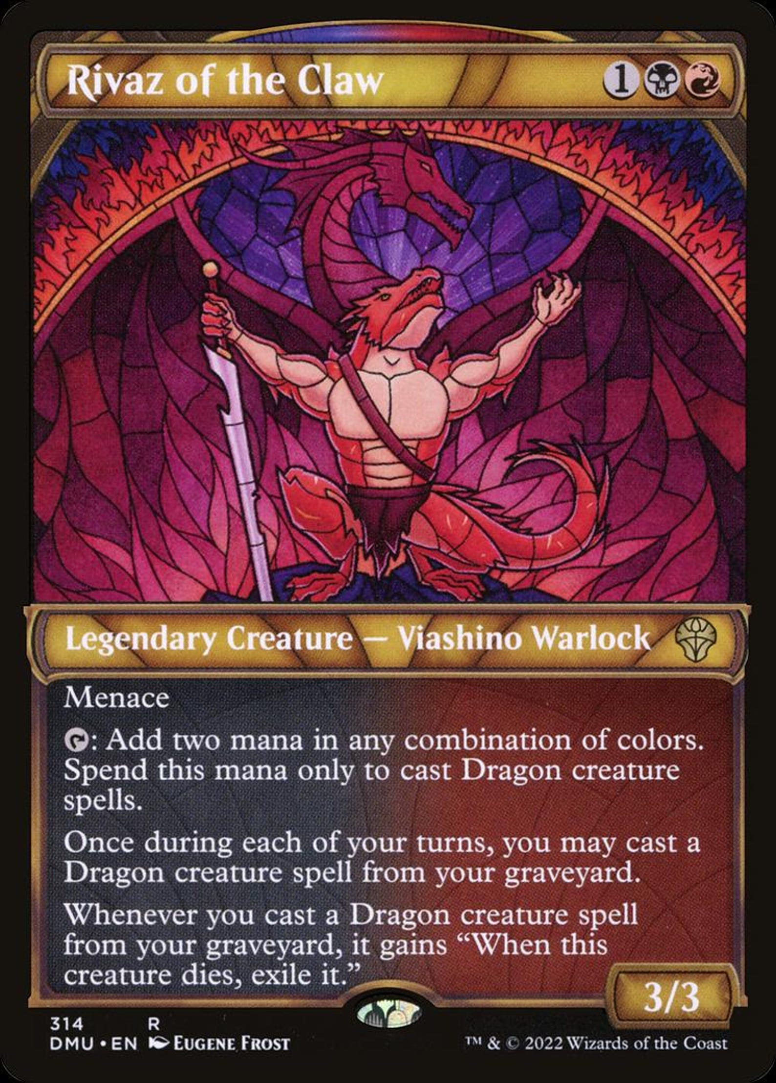 Rivaz of the Claw EDH Commander Deck, Rakdos Dragons! - Etsy