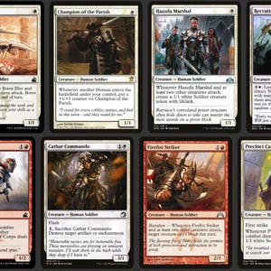 Commander Mustard MTG EDH Commander Deck Boros Soldiers - Etsy