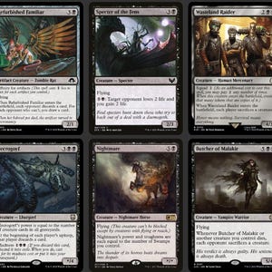 Tergrid, God of Fright MTG EDH Commander Deck - Mono Black Hate! - Etsy