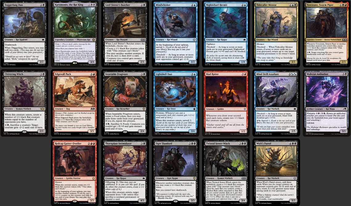 Wick, the Whorled Mind MTG EDH Custom Commander Deck! Snail Fling! - Etsy