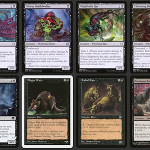 Karumonix, the Rat King MTG EDH Custom Commander Deck RAT Tribal - Etsy