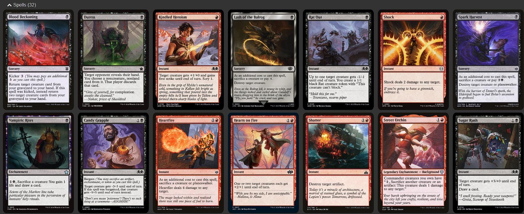 Totentanz, Swarm Piper MTG EDH Custom Commander Deck, Rat Tribal 0407 ...