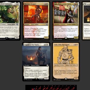 Commander Mustard MTG EDH Commander Deck Boros Soldiers - Etsy