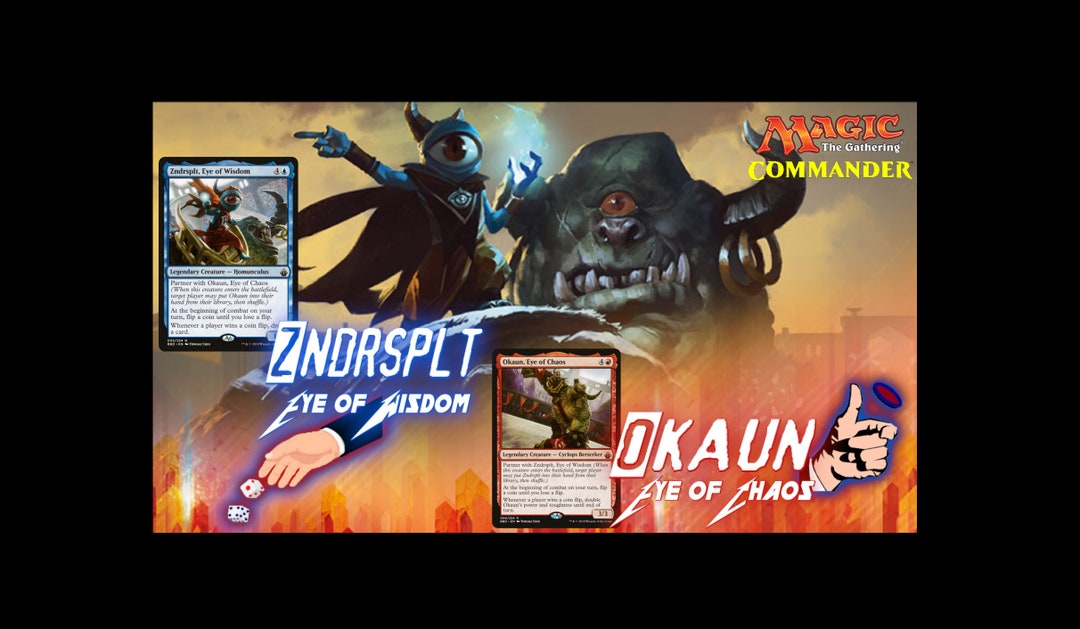 Okaun and Zndrsplt EDH MTG Custom Commander Deck - Etsy