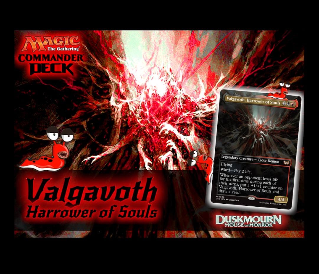 Valgavoth, Harrower of Souls MTG EDH Commander Deck | Rakdos Group Slug ...