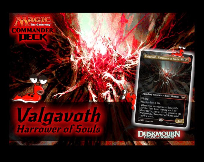Valgavoth, Harrower of Souls MTG EDH Commander Deck | Rakdos Group Slug ...