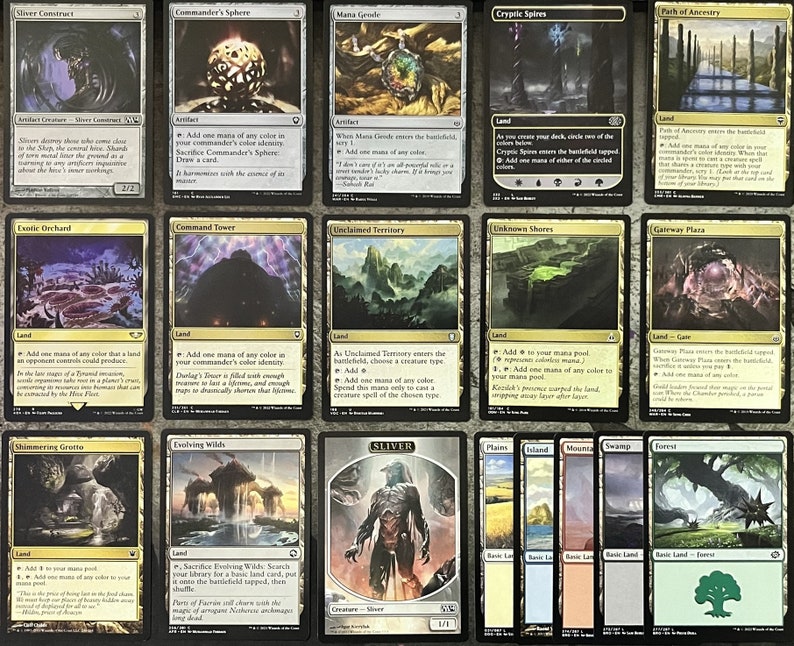 Custom Sliver Hivelord Commander Deck With Primal Surge Win - Etsy