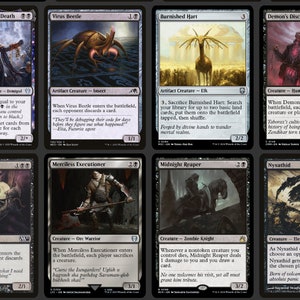 Tergrid, God of Fright MTG EDH Commander Deck Mono Black Hate 0716 - Etsy