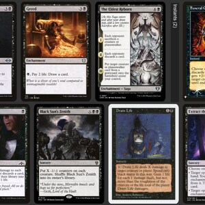 Tergrid, God of Fright MTG EDH Commander Deck Mono Black Hate 0716 - Etsy