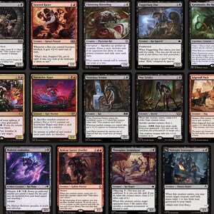 Totentanz, Swarm Piper MTG EDH Custom Commander Deck, Rat Tribal 0407 ...