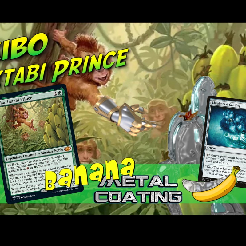 Mtg Banana Token - Etsy