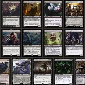 Tergrid, God of Fright MTG EDH Commander Deck - Mono Black Hate! - Etsy