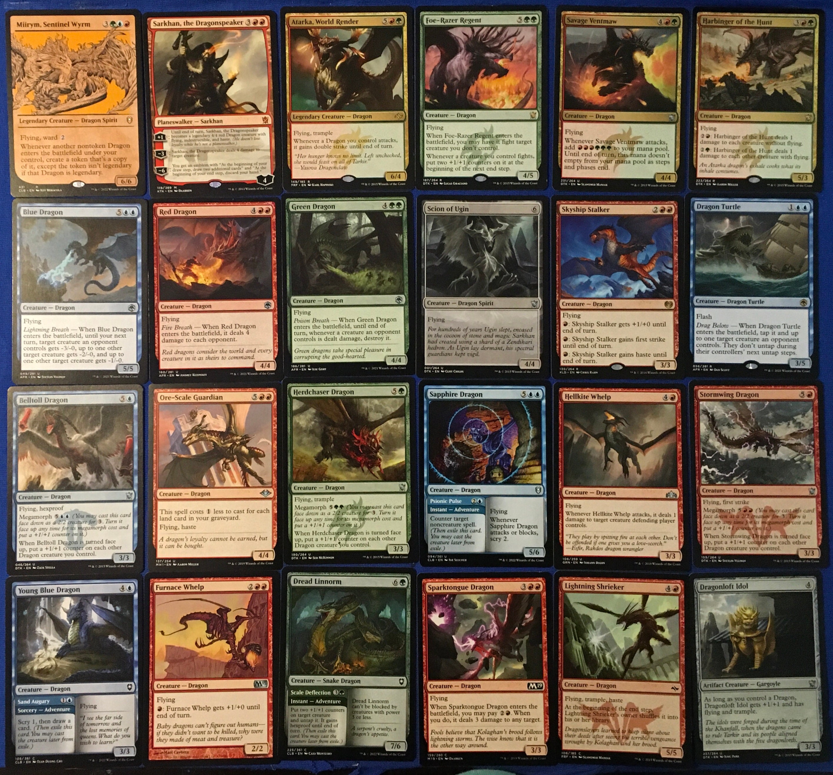 Miirym Sentinel Wyrm Custom COMMANDER Deck DOUBLE DRAGONS - Etsy
