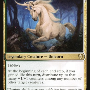 Lathiel, the Bounteous Dawn MTG EDH Commander Deck, Life Gain ...