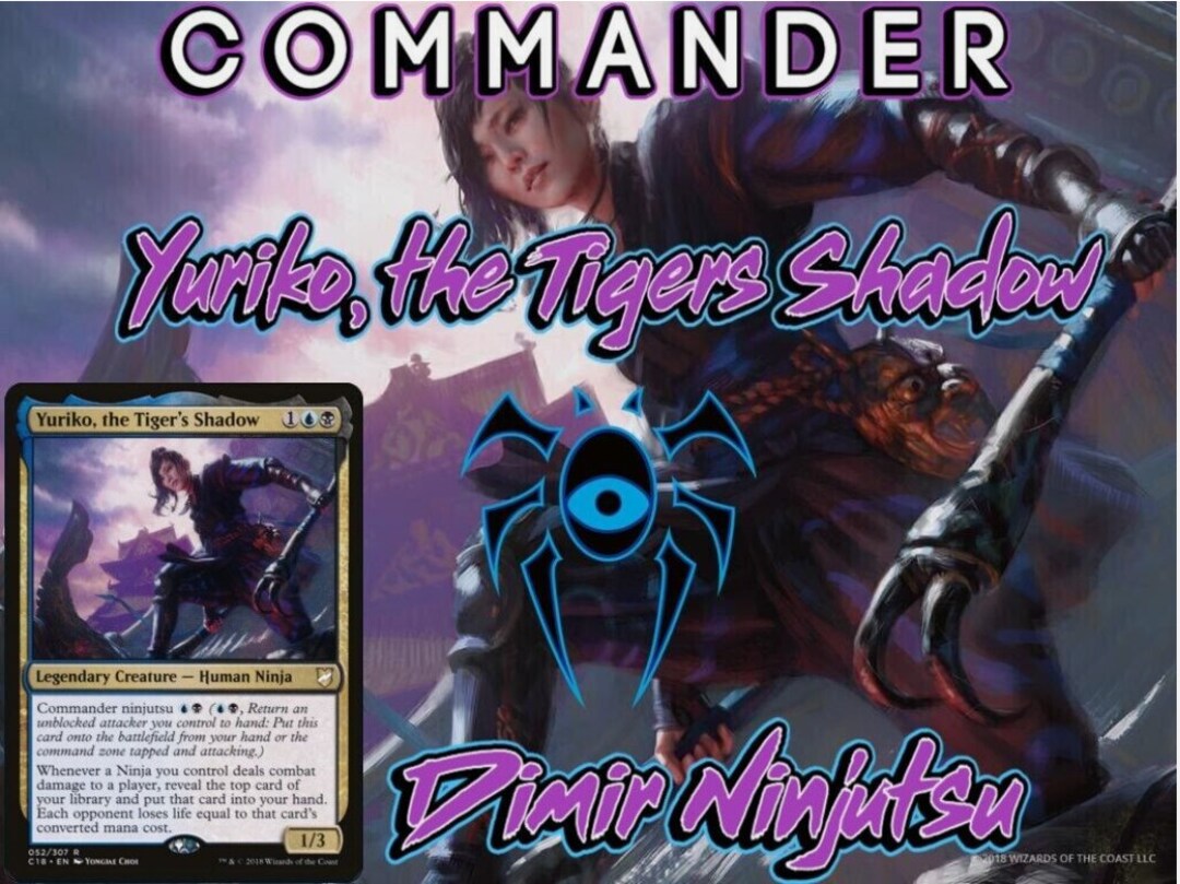 Yuriko, the Tigers Shadow MTG EDH Commander Deck! - Etsy