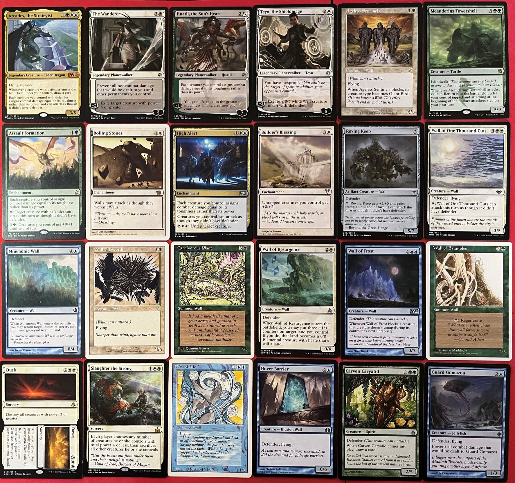 EDH Arcades the Strategist Commander Deck Wall of Terror - Etsy