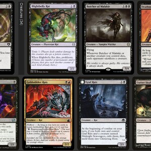 Totentanz, Swarm Piper MTG EDH Custom Commander Deck, Rat Tribal - Etsy