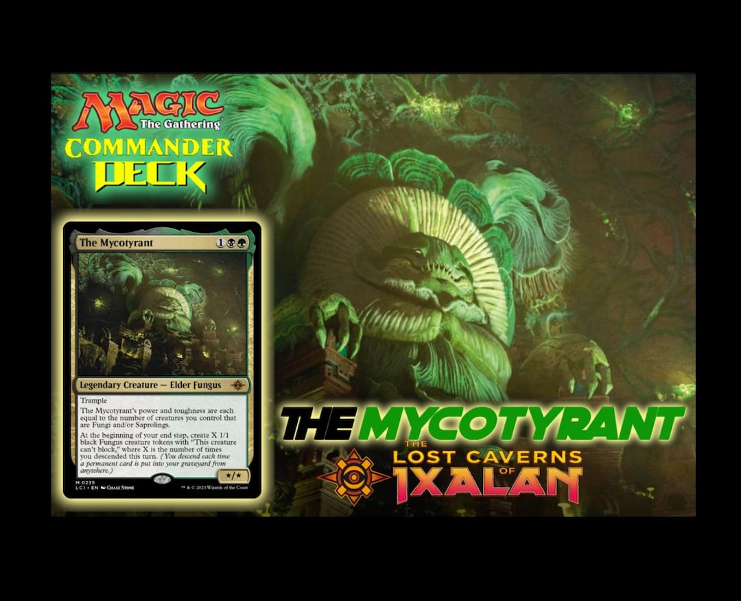 The Mycotyrant MTG EDH Commander Deck | Magic the Gathering - Etsy