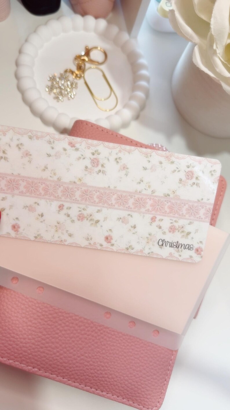A6 Sinking Funds Binder | Blush Pink Cash Envelopes - Etsy