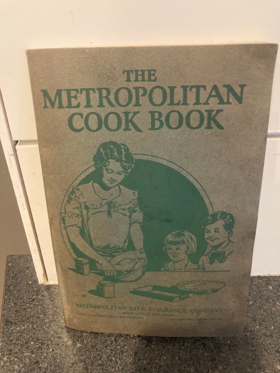 1920s the Metropolitan Cook Book Vintage Ephemera Met Life - Etsy