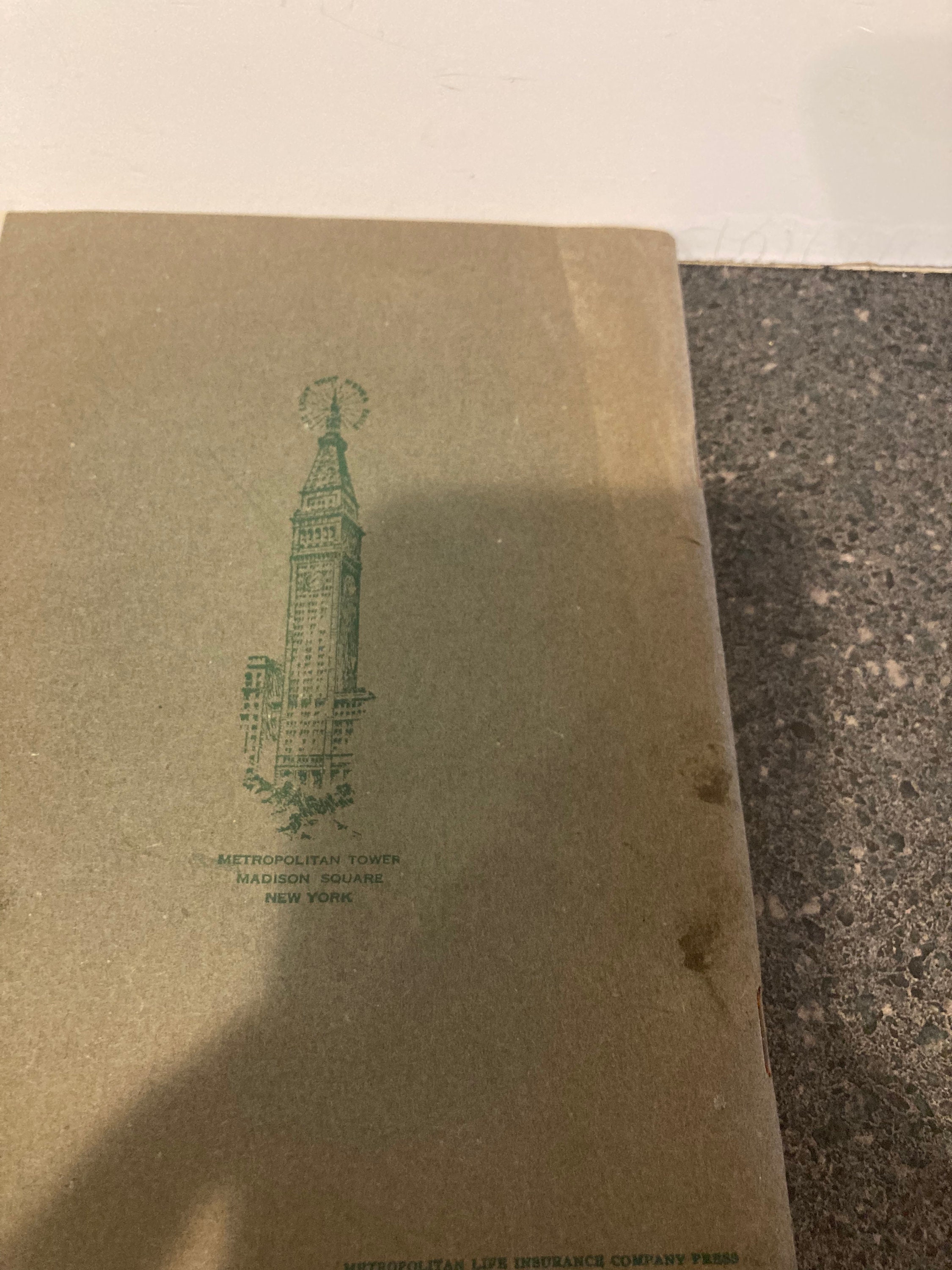 1920s the Metropolitan Cook Book Vintage Ephemera Met Life - Etsy