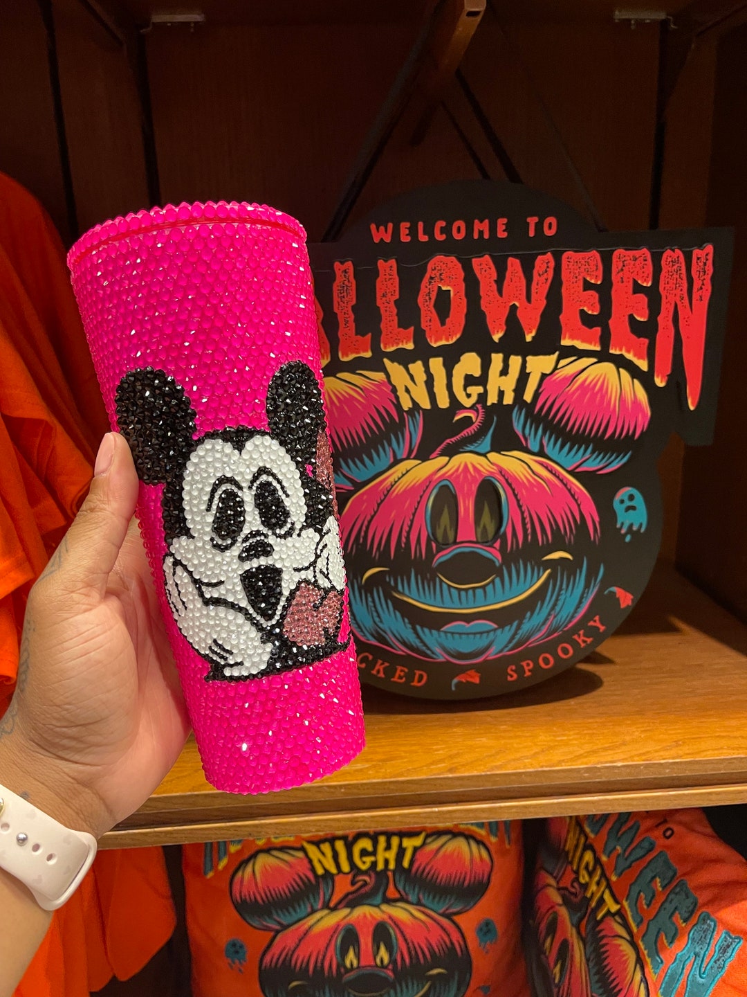 Ghostface Mickey Tumbler - Etsy