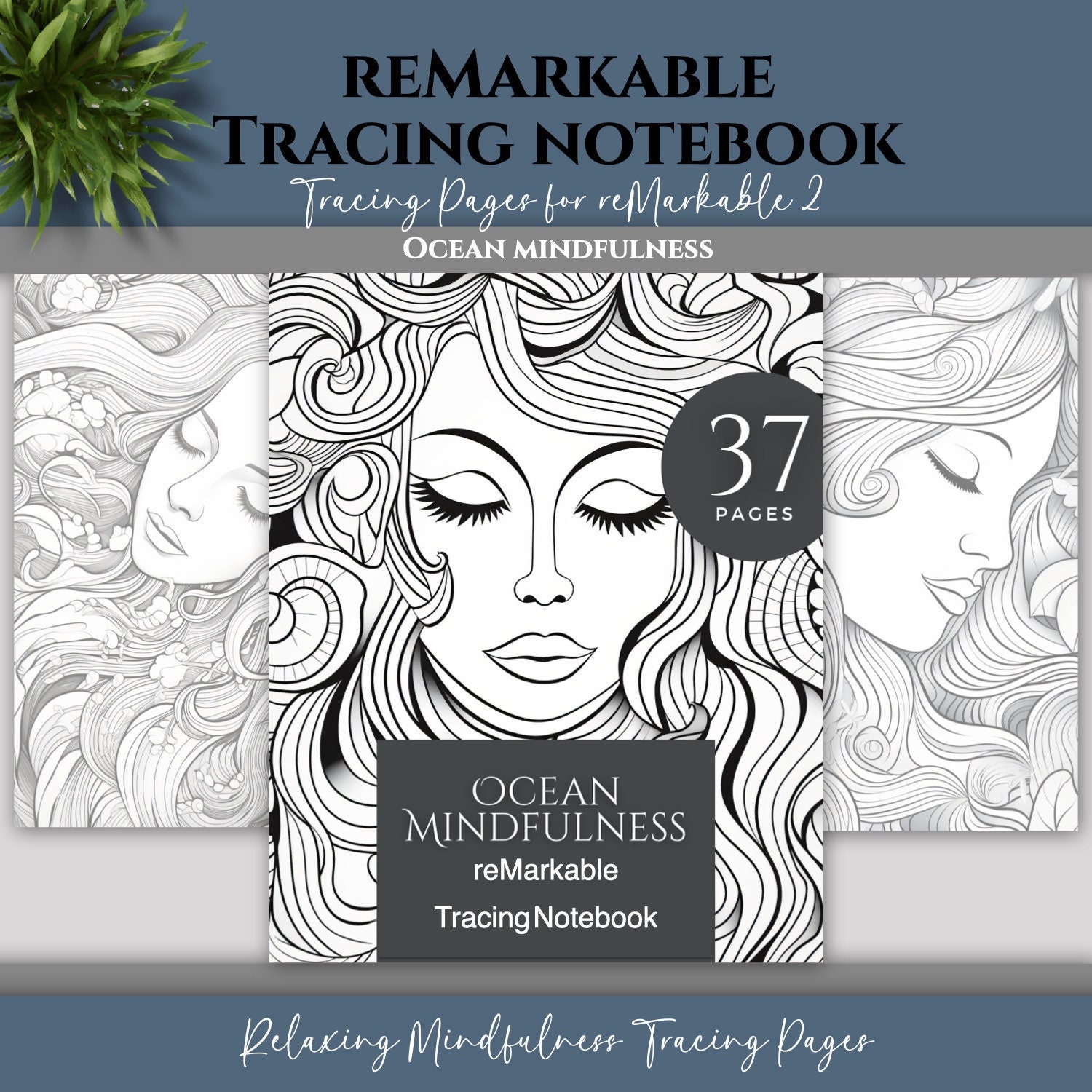 Remarkable Tracing Notebook 37 Unique Mindfulness Designs for ...