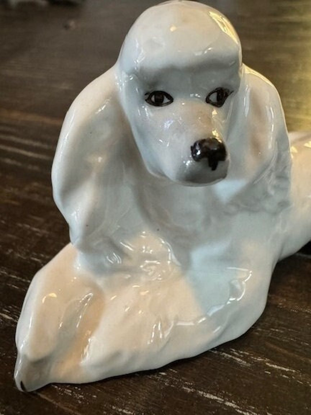 Rare Russian Lomonosov Poodle Figurine - Etsy