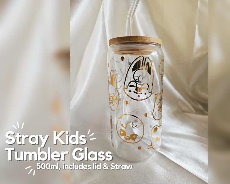 Stray Kids Skzoo Tumbler Glass 500ml - Etsy UK