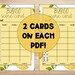 Printable Lemon Theme Bunco Set: Score Card, Tally Sheet (2 Versions ...