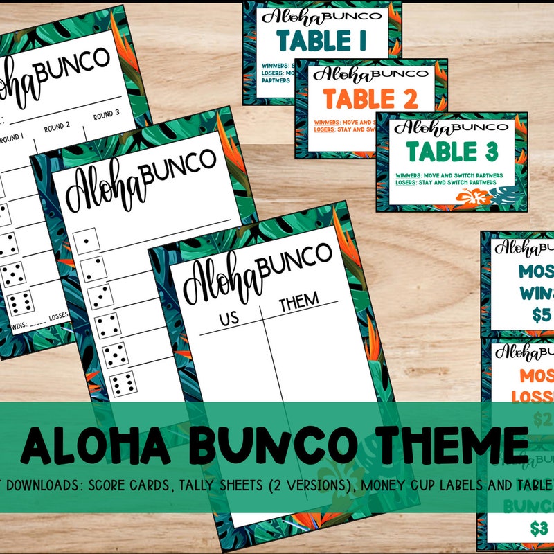 Aloha Theme Party - Etsy
