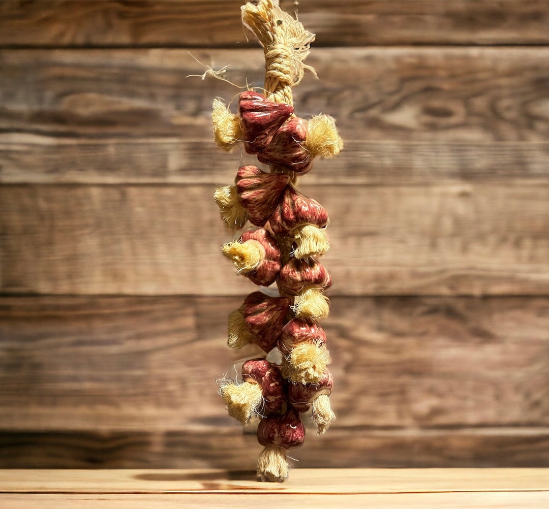 Mexican Garlic Hanger/ Mexican Garlic Hanging Rope/ Garlic Garland - Etsy