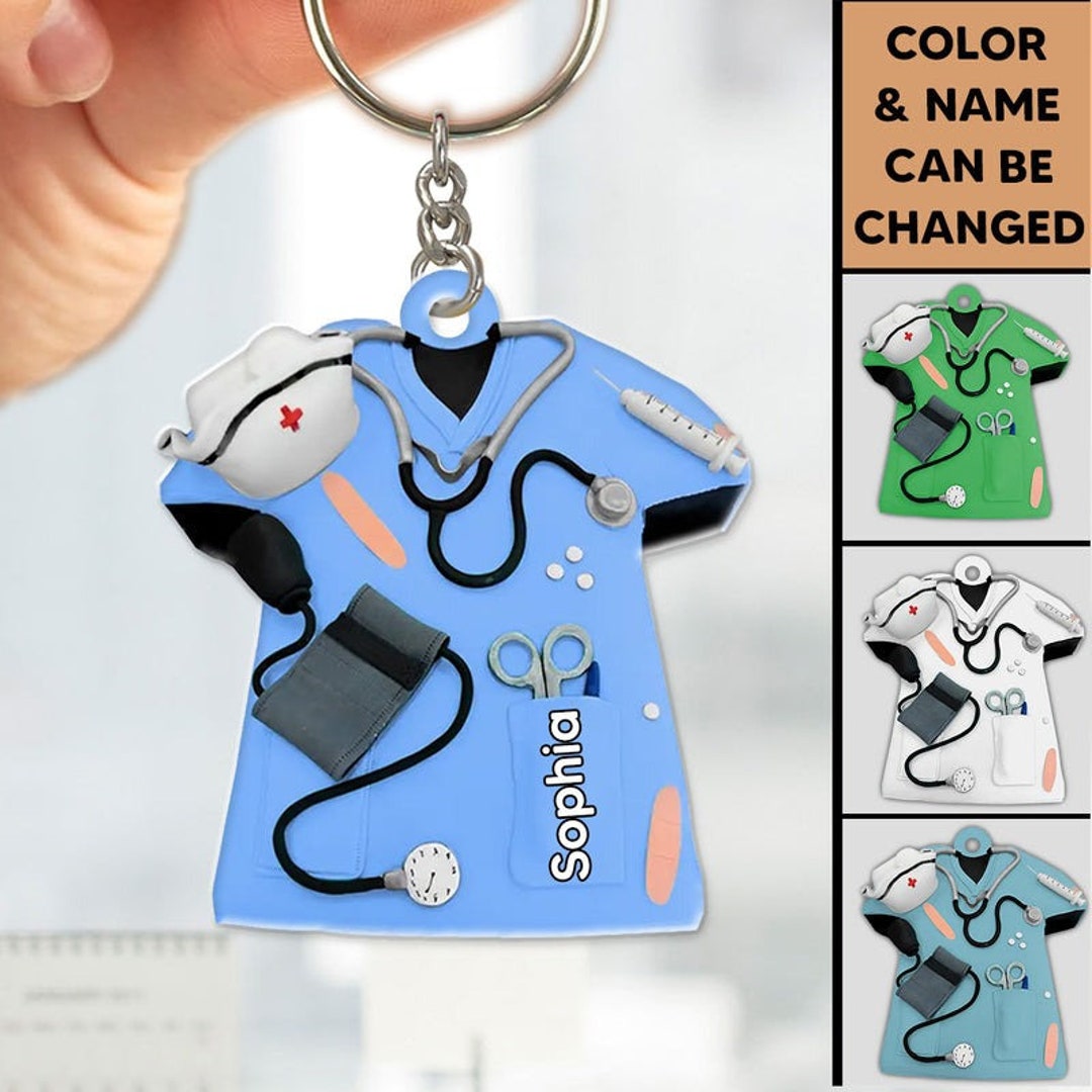 Personalized Nurse Scrubs Gift for Nurse Acrylic - Etsy