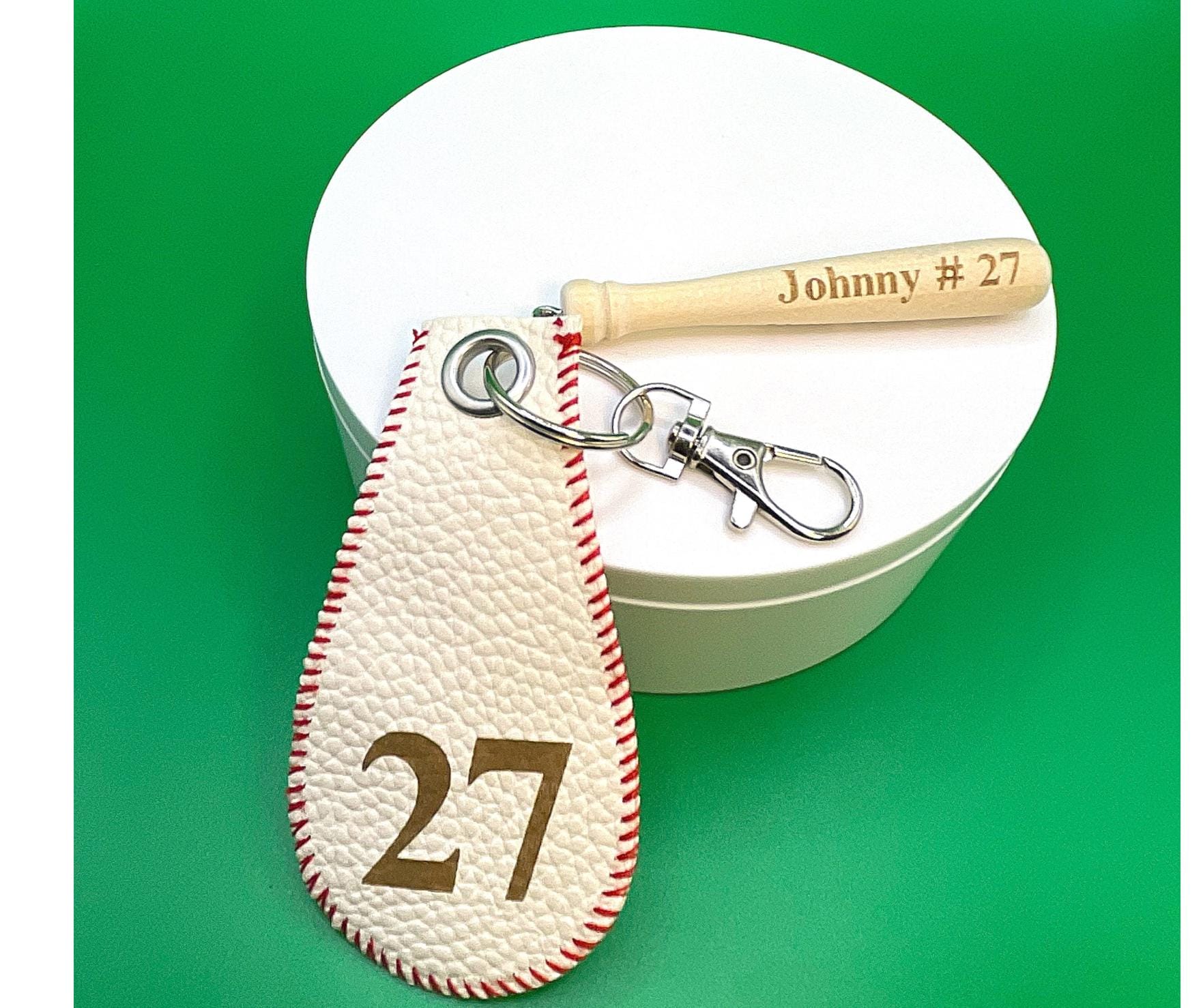 Baseball Keychain With Custom Engraving – Personalized Sports Gift for ...