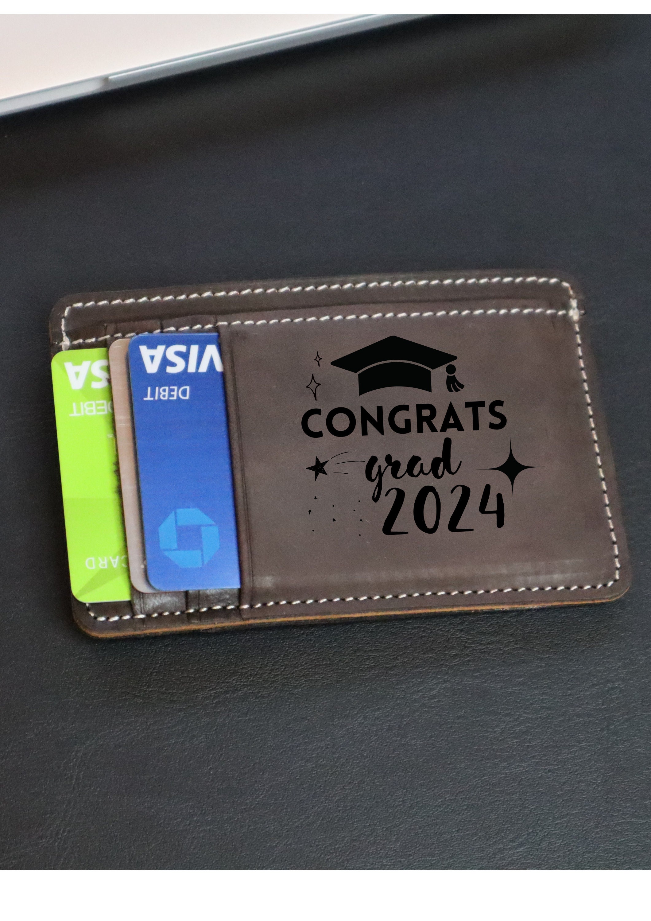 Personalized Graduation Gift Magnetic Leather Money Clip, Graduation ...