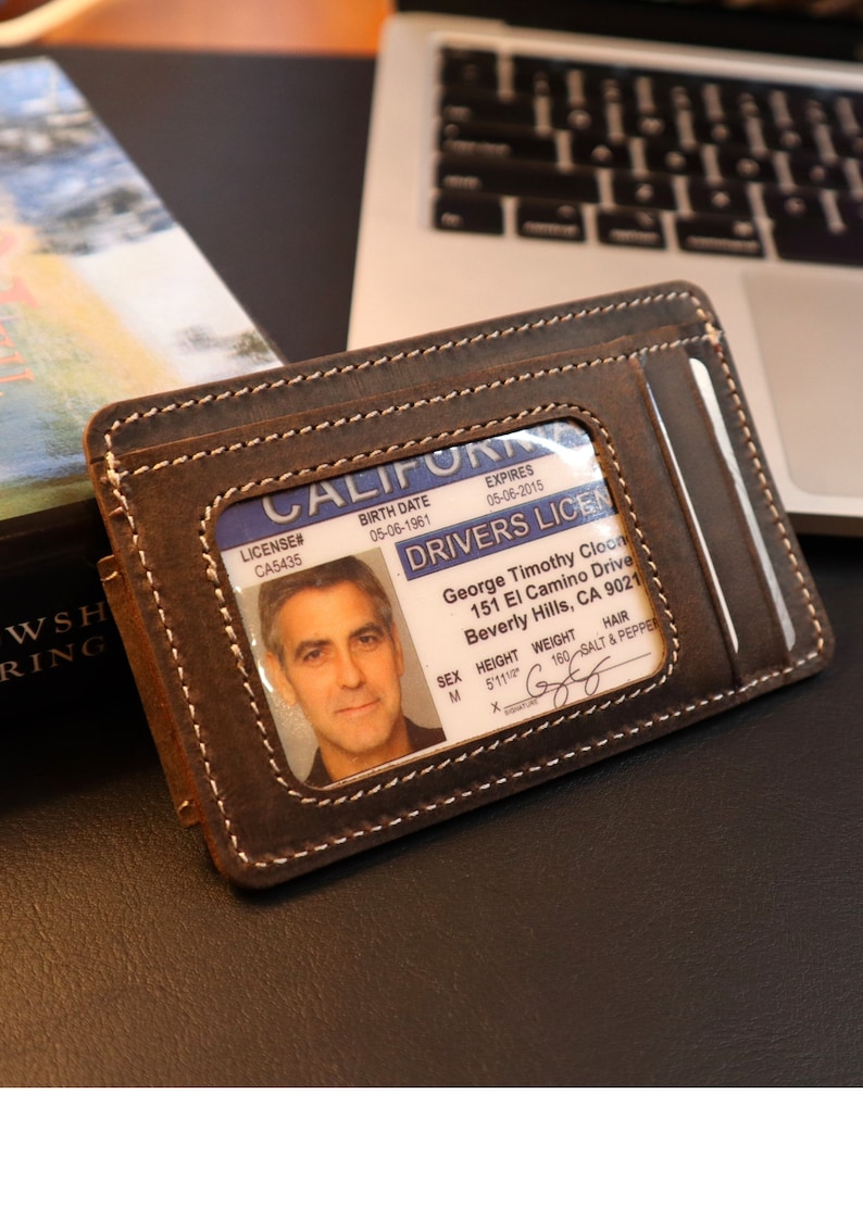 Personalized Graduation Gift Magnetic Leather Money Clip, Graduation ...