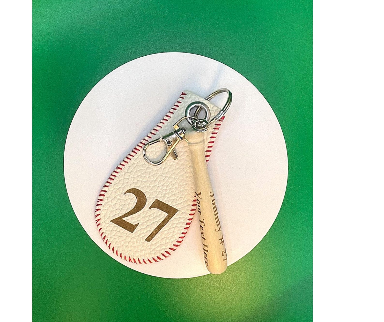 Baseball Keychain With Custom Engraving – Personalized Sports Gift for ...