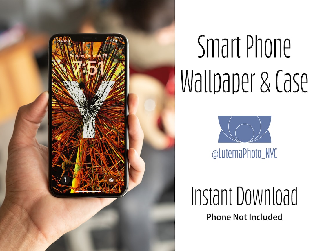 Personalized Phone Wallpaper and Cases, Abstract Art, Apple Iphone ...