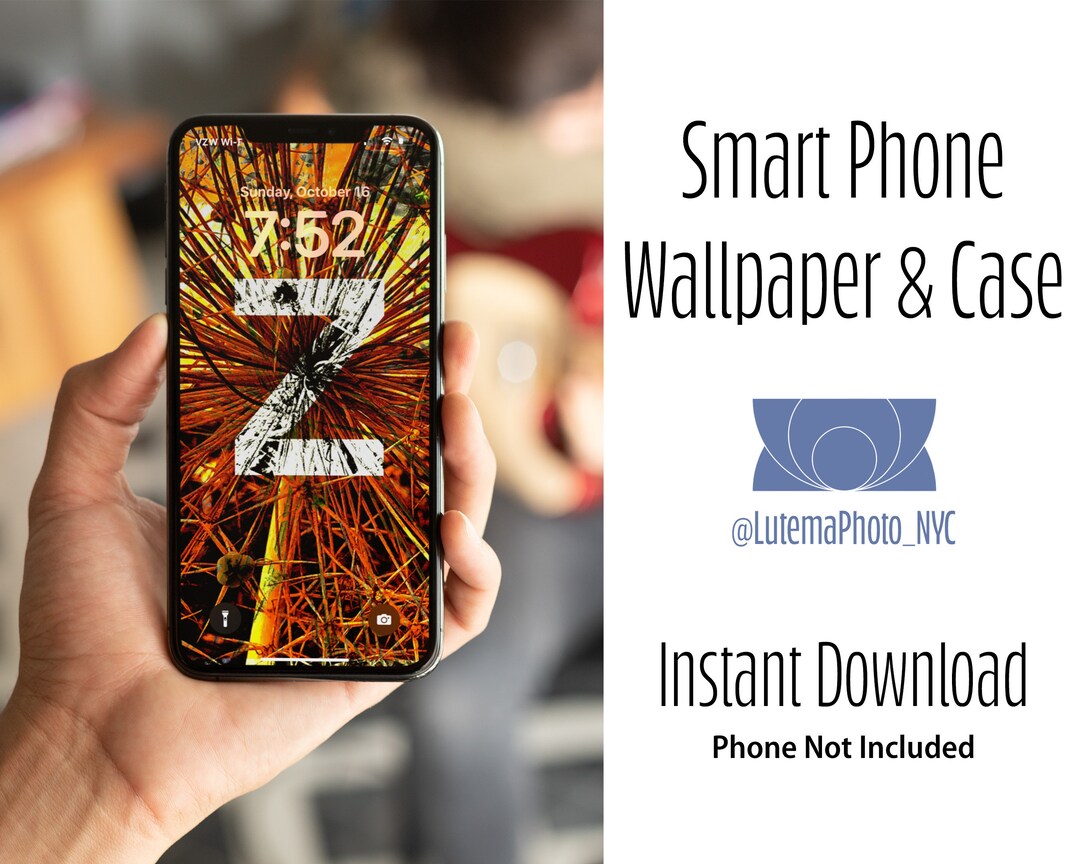 Personalized Phone Wallpaper and Cases, Abstract Art, Apple Iphone ...