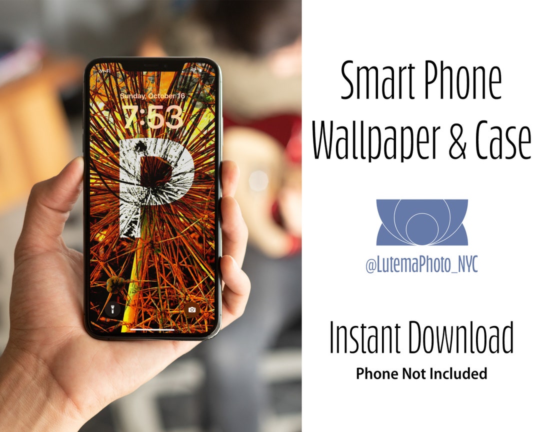 Personalized Phone Wallpaper and Cases, Abstract Art, Apple Iphone ...